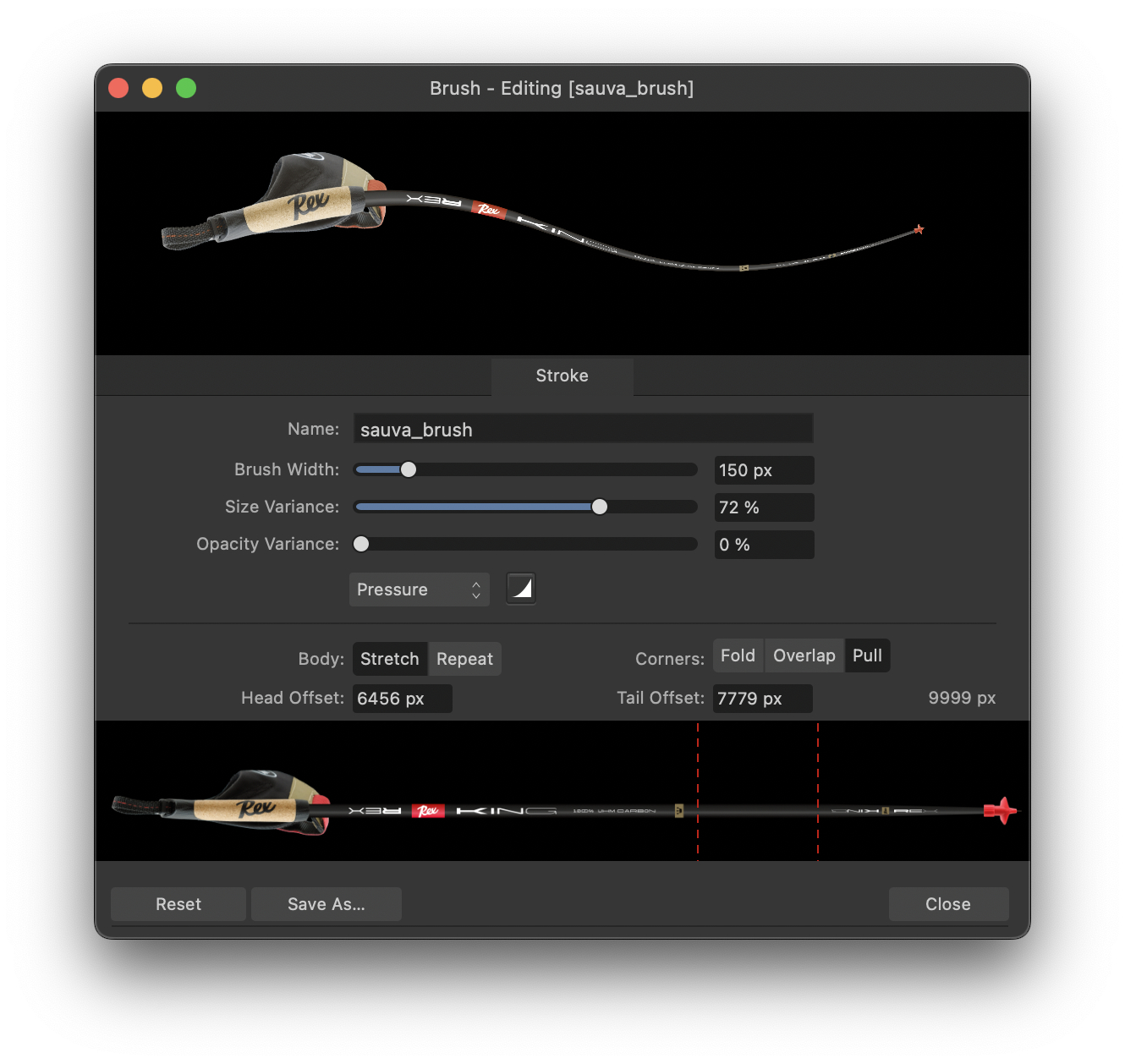 Rasteri Brush | Potkukelkka.com